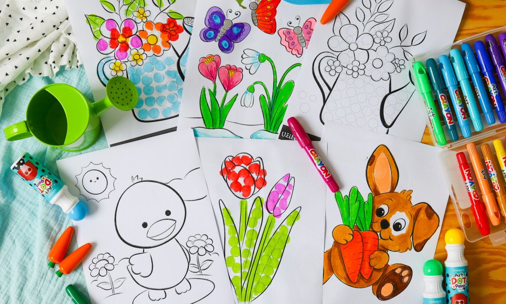 Stiahnite si predlohy a omaľovánky na vytlačenie zadarmo | Babyknihy